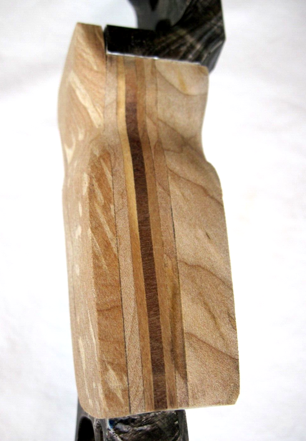 Custom Archery Bow Wood RH Rough Grip Blank Mathews Solocam Drenalin ...