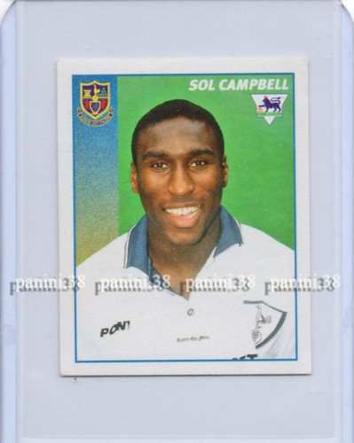 RARE !! SOL CAMPBELL Sticker "PREMIER LEAGUE 97" Panini 1997 MERLIN | eBay