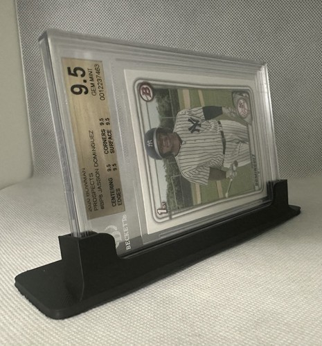 Beckett/Bas/Bgs Standard Slab Horizontal Card Holder Black Display 3d ...