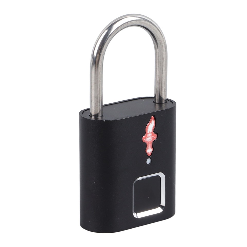 Smart Fingerprint Padlock 508Dpi 360° Recognition Sensitive Security ...