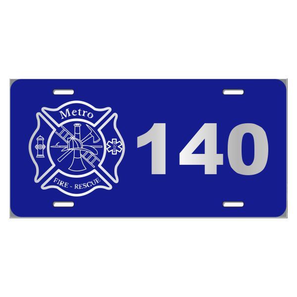 Personalized Engraved // Firefighter // License Plate | eBay