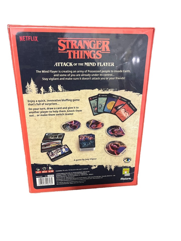 Netflix Stranger Things: Attack of the Mind Flayer Boardgame - NIB ...