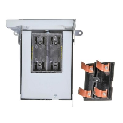 Case of (10) 60 Amp Electrical Pull-Out Fusible Fused Disconnect Box ...