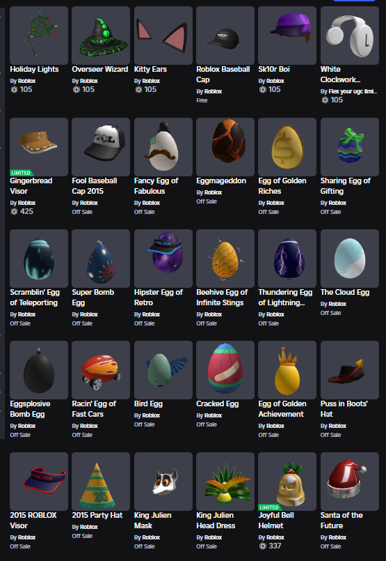 💎| STACKED ROBLOX | OG | MERRYWRATH, FESTIVE VALK, GHOST FEDORA + Rare ...