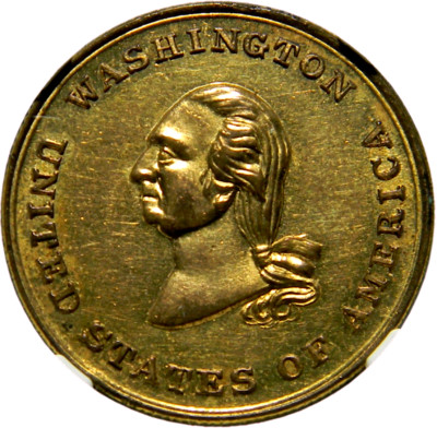 1855 King Alcohol Temperance Medal NGC MS 62 (017-7) | eBay