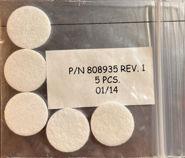 MSA 808935 Dust and Mist Filter 3/4 In. L Pk5 for sale online | eBay