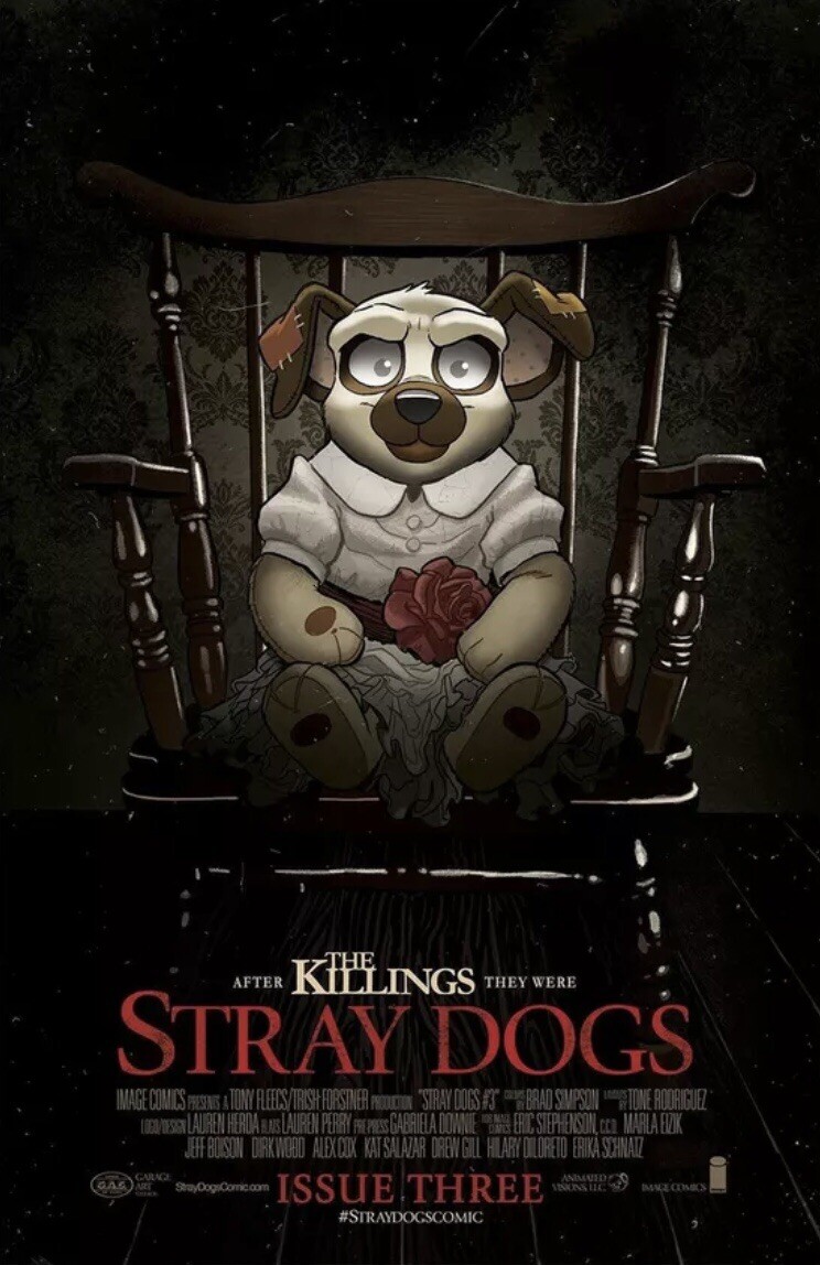 Stray Dogs #3 Cover B Horror Movie Conjuring Annabelle Homage Image ...