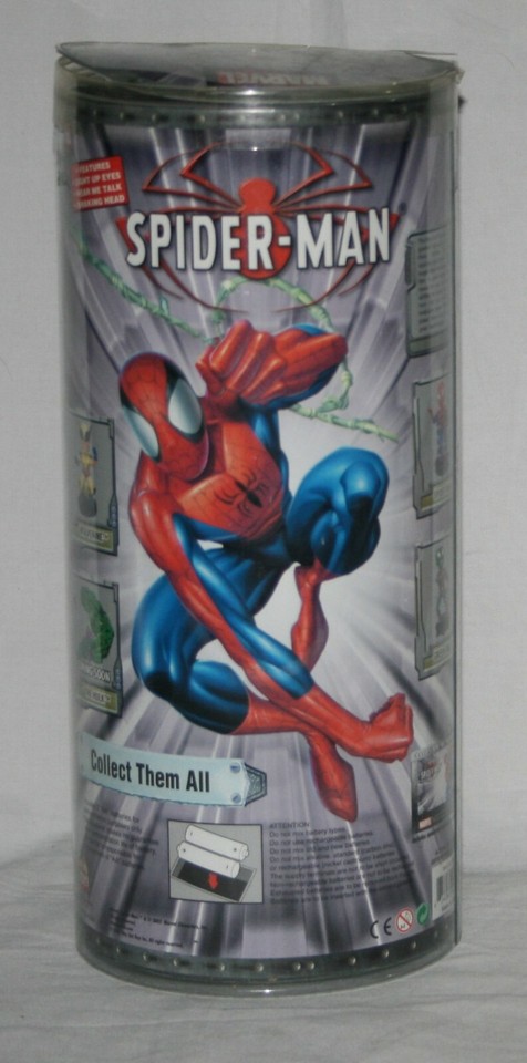 marvel way out toys spider-man bobble head | eBay