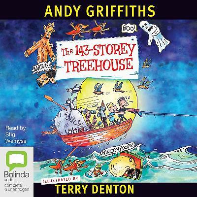 143-Storey Treehouse by Andy Griffiths, Terry Denton (Audio CD, 2021 ...