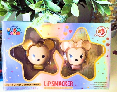 Glitter Rose Gold Mickey & Minnie Mouse Lip Smacker Disney Tsum Tsum | eBay