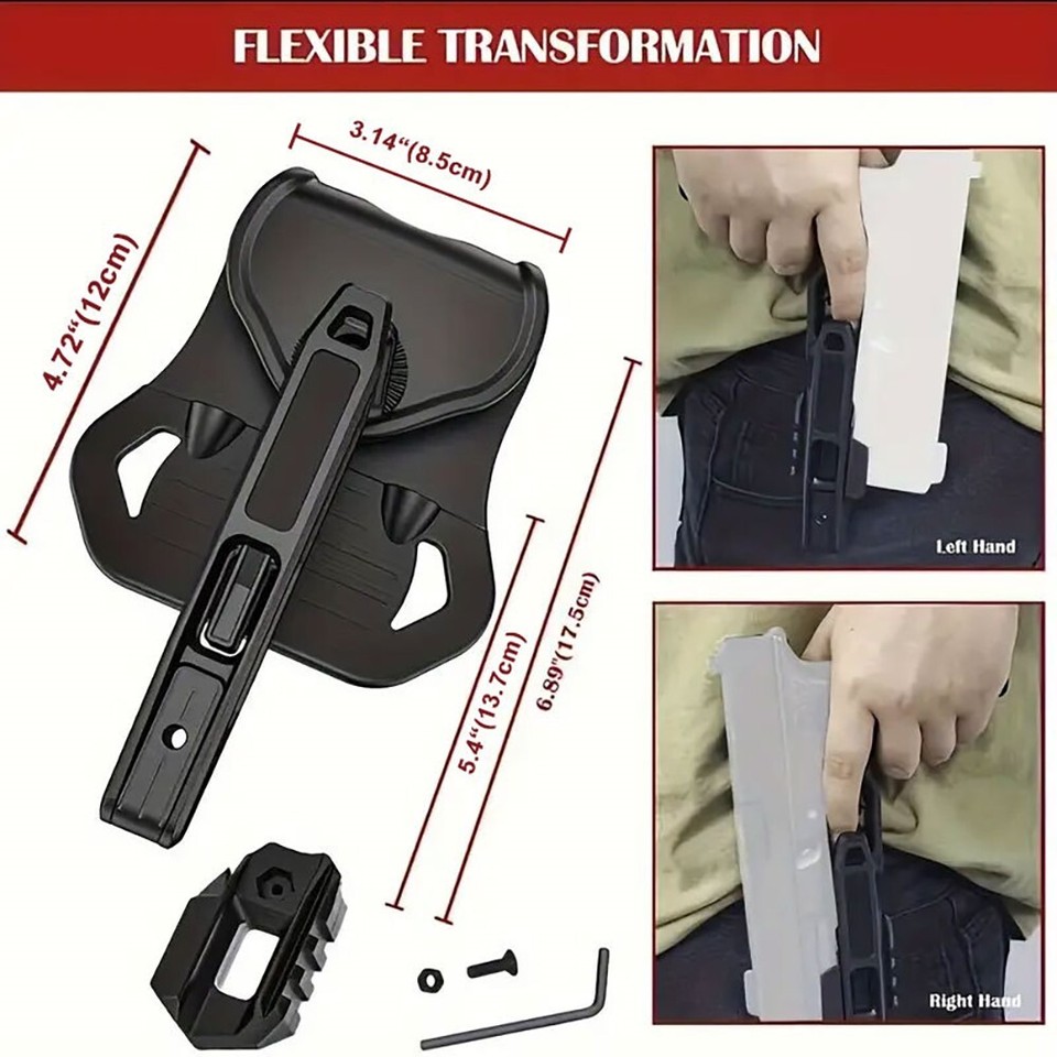 Military-Grade Sturdy Reliable Fashionable The Quick-Draw Holster for ...