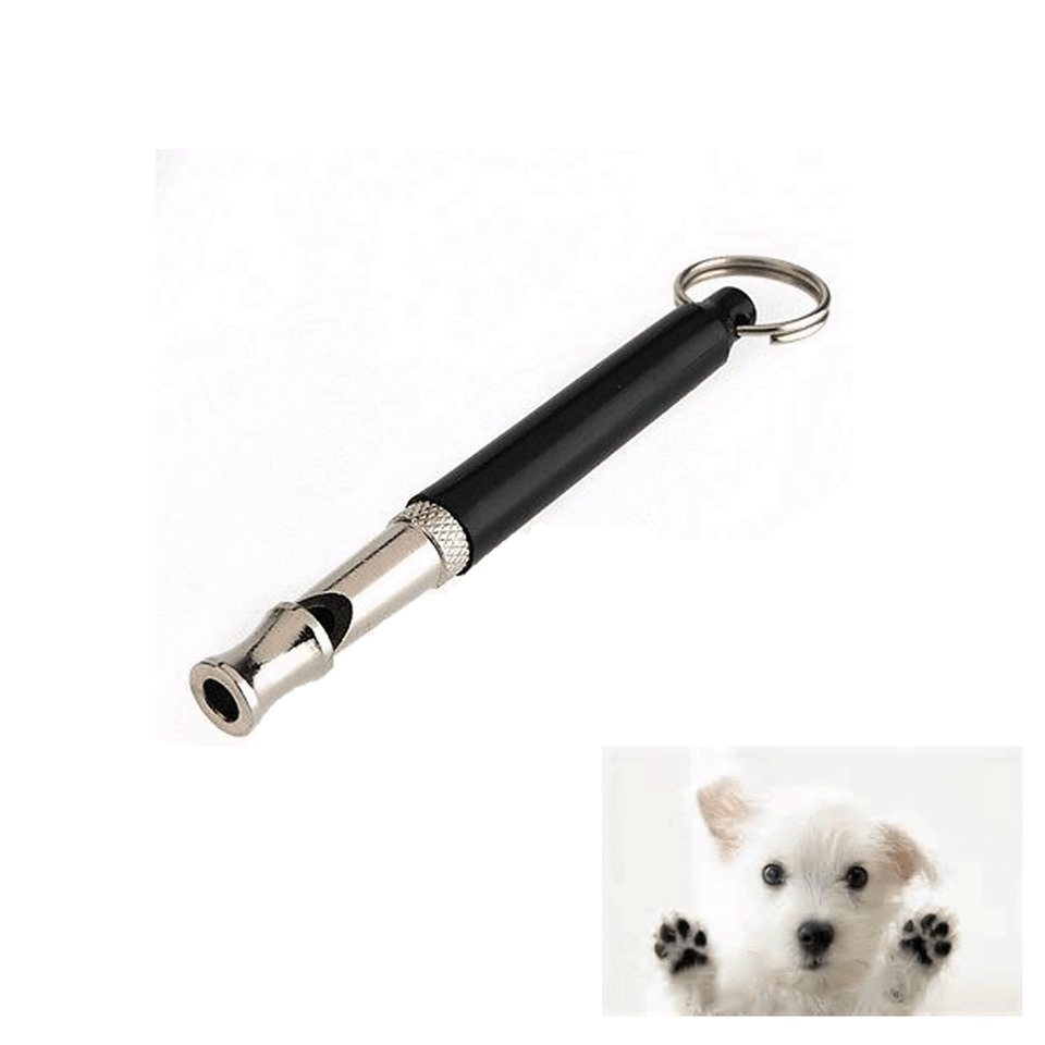 2Pcs Dog Training WHISTLE UltraSonic Obedience Stop Barking Pet Sound ...