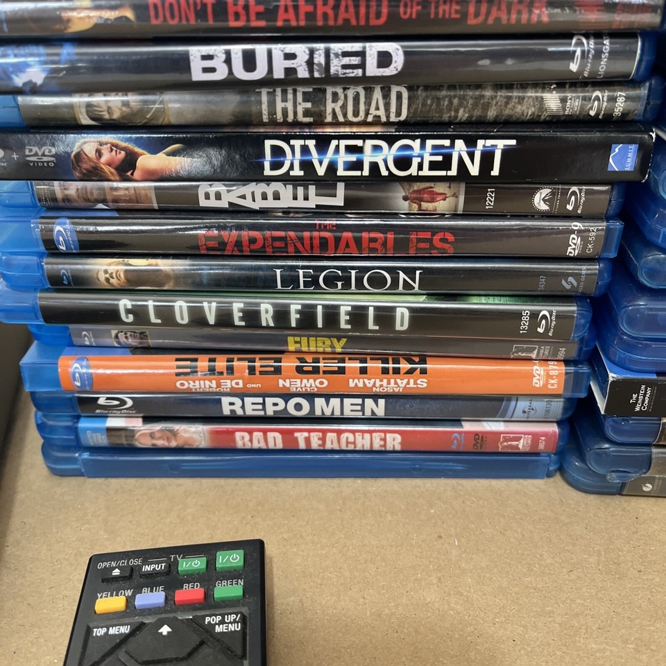 Lot of 57 vintage BLU RAY collection Of Classic dvds! Plus Blu Ray ...