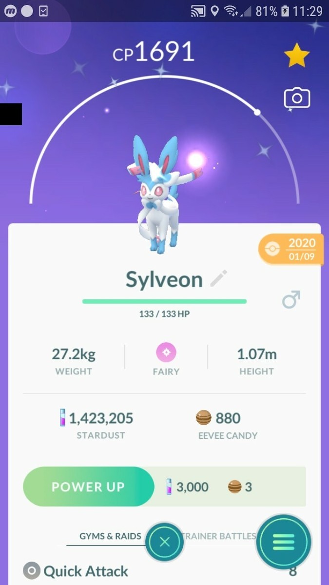 Pokemon Sylveon Shiny