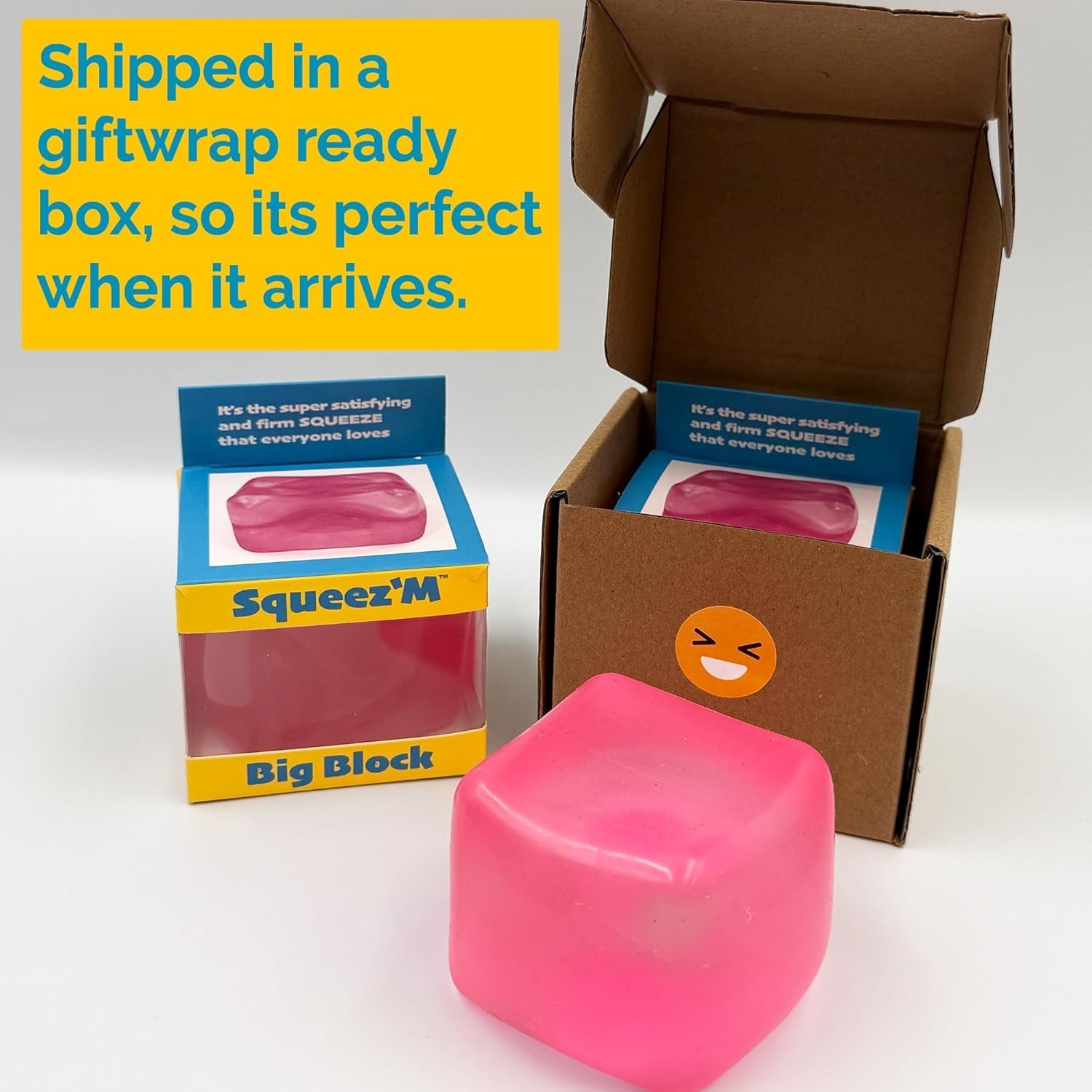 Schylling Needoh Nice Berg – Giant Needoh Nice Cube – Sensory Squeeze ...