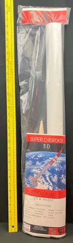 Hawk's Hobby Super Cherokee 3D Flying Model Rocket Kit - Sealed | eBay