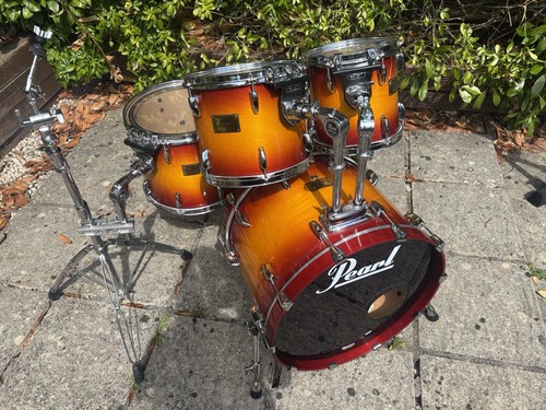 Pearl Masters Studio Drum Kit Shell Pack with Cases | eBay UK