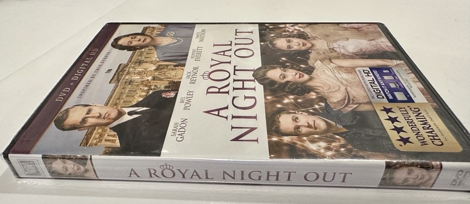A Royal Night Out DVD 2015 Sarah Gadon Bel Powley Emily Watson | eBay