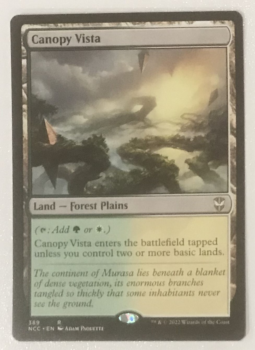 CANOPY VISTA Streets of New Capenna Commander MTG Magic | eBay