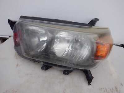 2010 2011 2012 Toyota 4runner Headlight black Left driver OEM | eBay