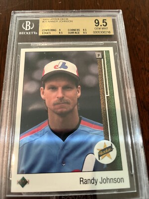 1989 Upper Deck - Randy Johnson #25 (RC) | eBay