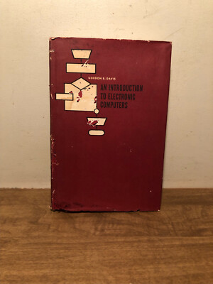 An Introduction To Electronic Computers By Gordon B. Davis McGraw-Hill ...