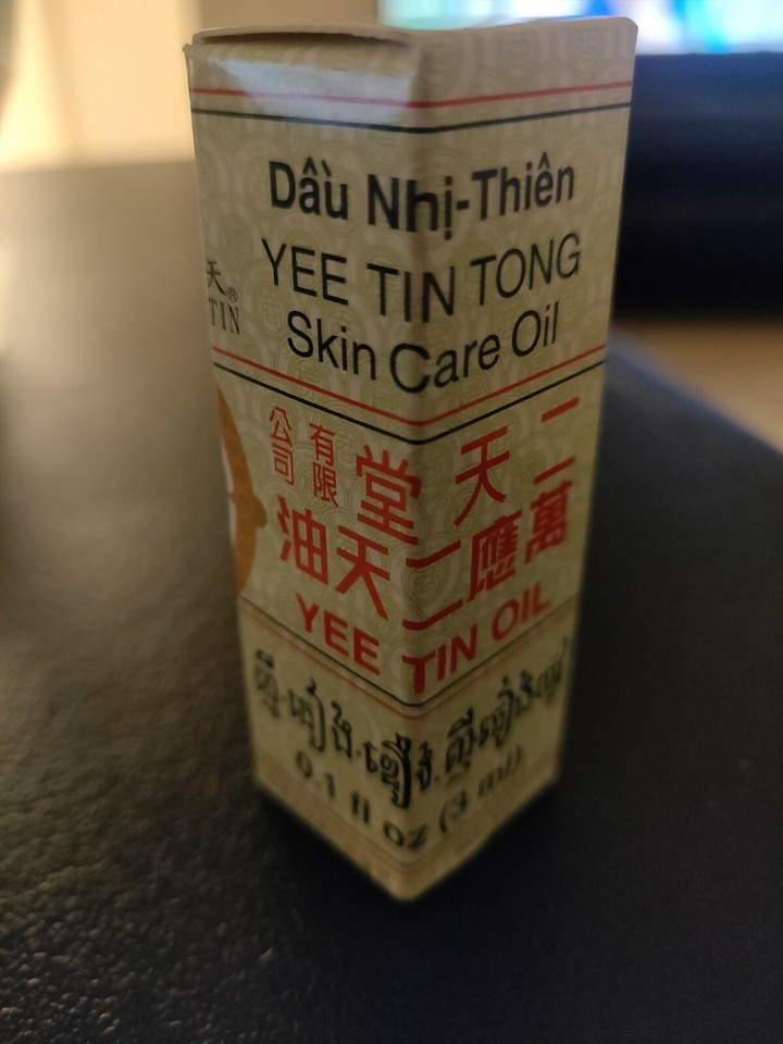 YEE TIN TONG OIL SKIN CARE 0.1 OZ ( 3 ML ) BUDDAHA BRAND- Nhi Thien ...