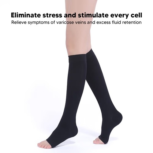 Compression Stockings Strong 20 To 30mmhg Circulation Varicose Veins(L ...