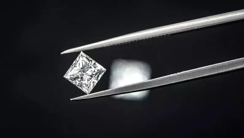 1 Ct Lab-Grown Diamond, 6MM Princess Cut D Color, IF Clarity, Loose ...