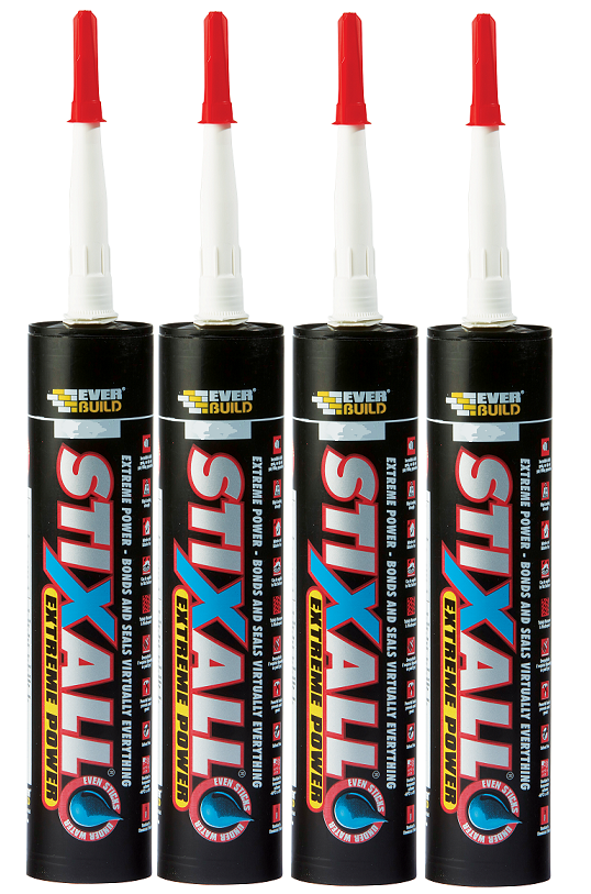STIX-ALL Extreme Power CLEAR 290ml, Adhesive, Sealant Hybrid Polymer ...