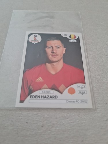 Eden Hazard sticker – Belgium – World Cup 2018 - Panini - #527 | eBay