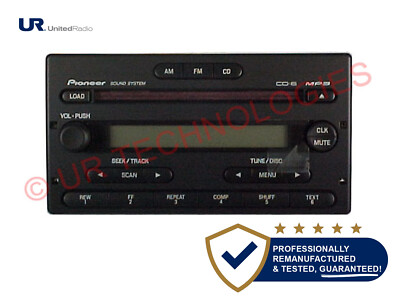 6L5T18C815BE AM/FM CD-6 PIONEER 2006 FORD RANGER FACTORY RADIO | eBay