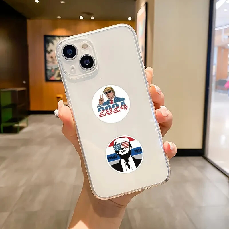 💥10PCS SET DONALD TRUMP 2024 PRESIDENT CAMPAIGN MAGA SEALS LABELS ...