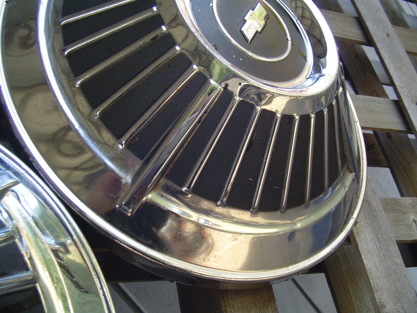 1963 63 Chevrolet Impala Bel Air Nomad Wheel Covers Hubcaps Center Caps ...