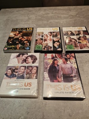 THIS IS US DVD SEASONS ONE TWO THREE FOUR AND FIVE GOOD CONDITION | eBay UK