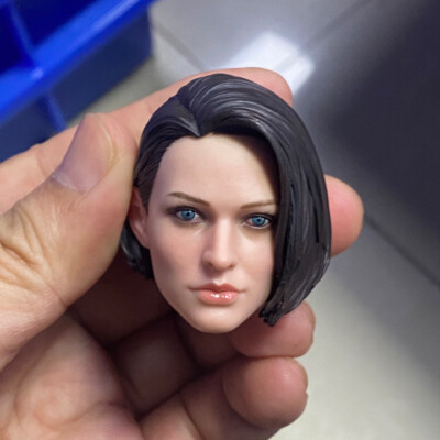 Delicate Painted 1/6 Scale Resident Evil Jill Head Sculpt Fit 12 ...