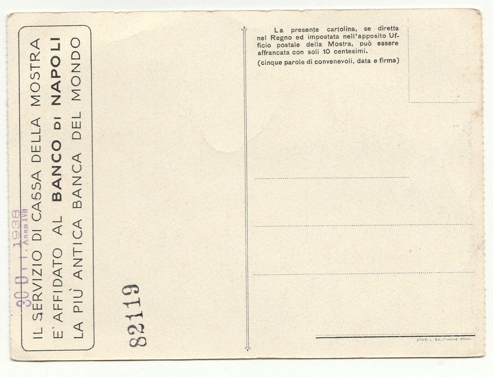 CARTOLINA MOSTRA AUGUSTEA DELLA ROMANITA' 1938 | eBay