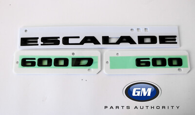 2021-2025 Cadillac Escalade Black Emblems 85053409 Escalade 600 600D ...