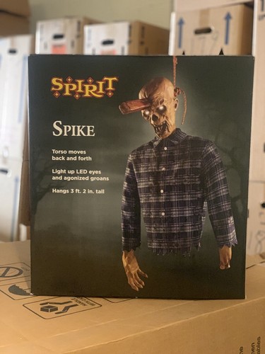 3.2 Ft Spike Animatronic Zombie Spirit Halloween Animated Prop Scary ...