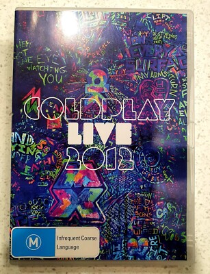 Coldplay - Live 2012 (DVD + CD) Region Free Music Concert 5099901513998 ...