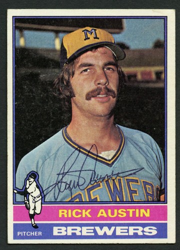 Rick Austin #269 signed autograph auto 1976 Topps Baseball Trading Card ...