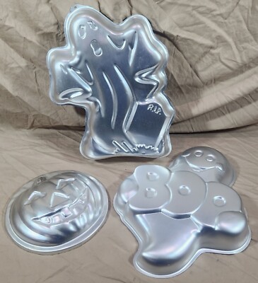 Wilton, BOO Ghost, Scary Ghost, Jack-O-Lantern Multi Pan Insert, Cake ...