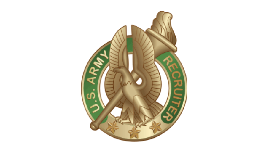 4" us military army recruiter badge bumper sticker decal usa made | eBay