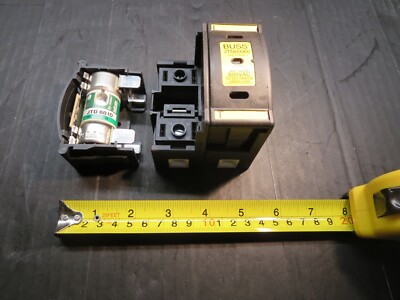 Buss JTN60060 Fuseholders W/Littelfuse 60 ID Fuses See Description ...