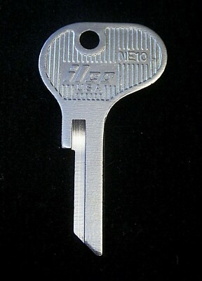 NE10 BOSCH Ignition Key Blank PORSCHE 356, MBZ UNIMOG MAGIRUS DEUTZ ...