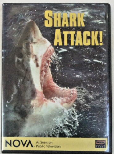 NOVA: Shark Attack! DVD OOP PBS WGBH 2006 Marine Predators Animal ...