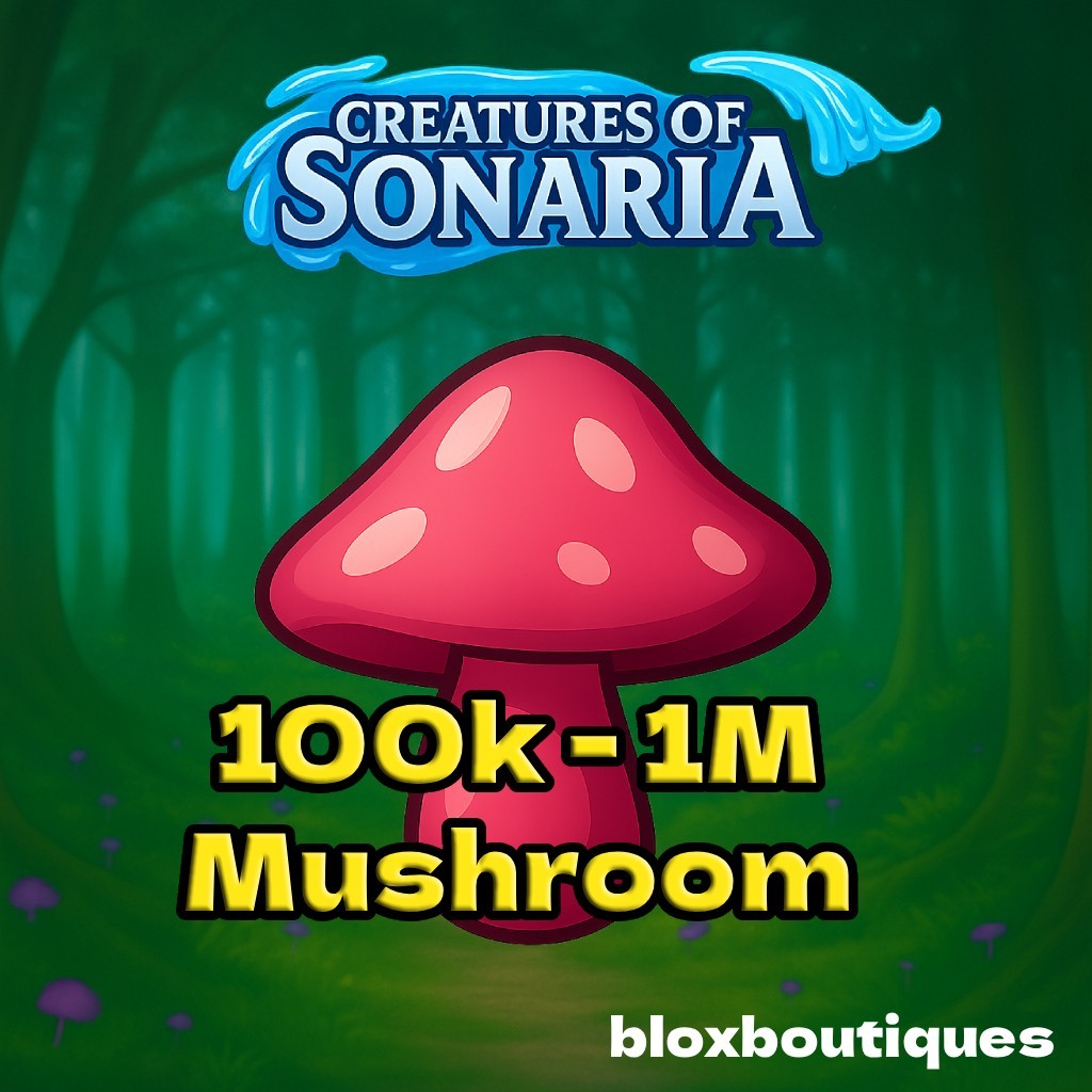 Creatures of Sonaria | COS | 🍄 Mushroom 🍄 / 🍄 Mush 🍄 | eBay