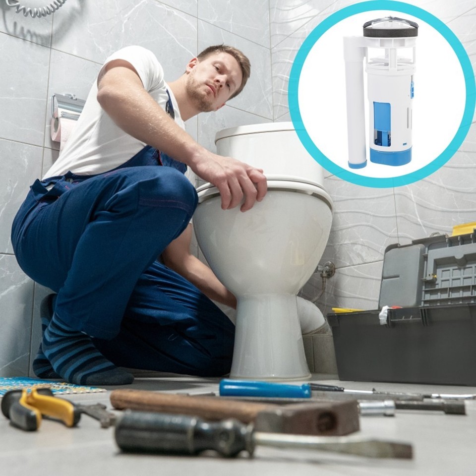 1pc Toilet Water Tank Connected Flush Fill Toilet Cistern Inlet Drain ...