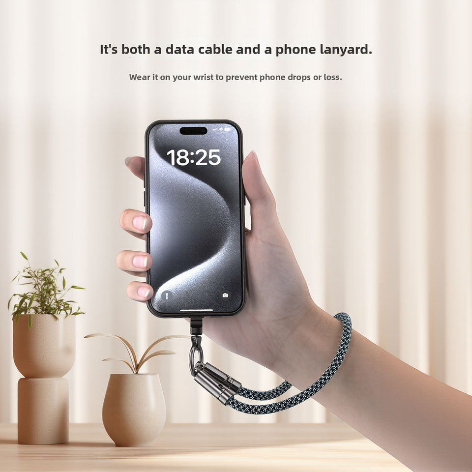 240W USB C Handy Handgelenk Schlüsselband mit Easy Carry Design für ...