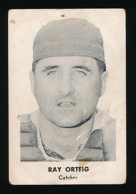 1957 Seattle Popcorn (PCL) -RAY ORTEIG (Seattle Rainiers) -1947-1958 in ...